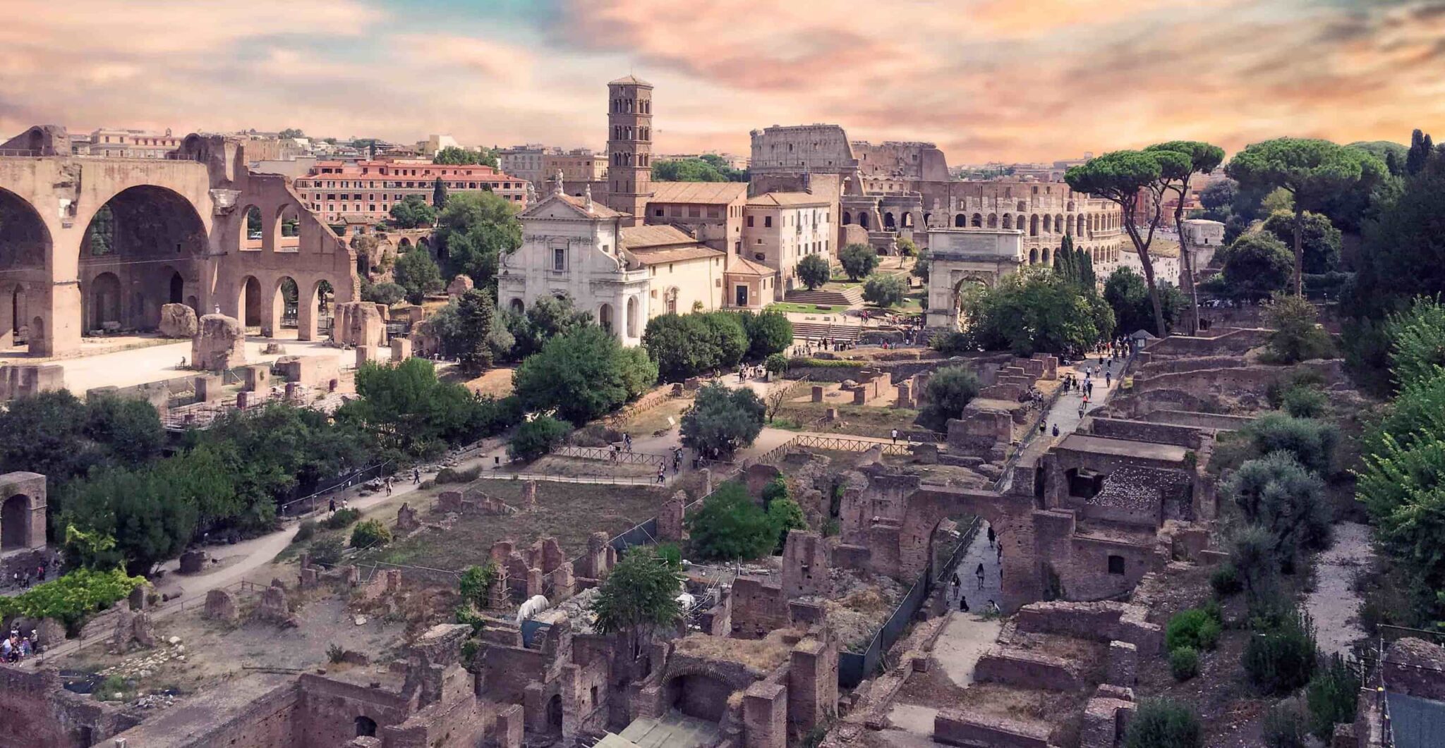 Rome's Greatest Landmarks: Colosseum, Roman Forum, and Palatine Hill ...